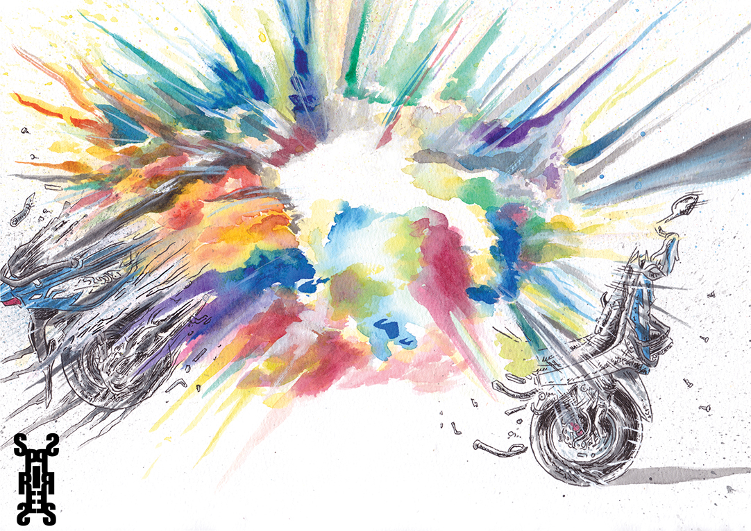 SAM SPIRES – motivated to mark on most surfaces